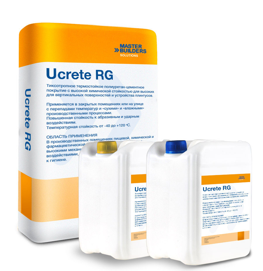 Ucrete RG покрытие для вертикальных поверхностей